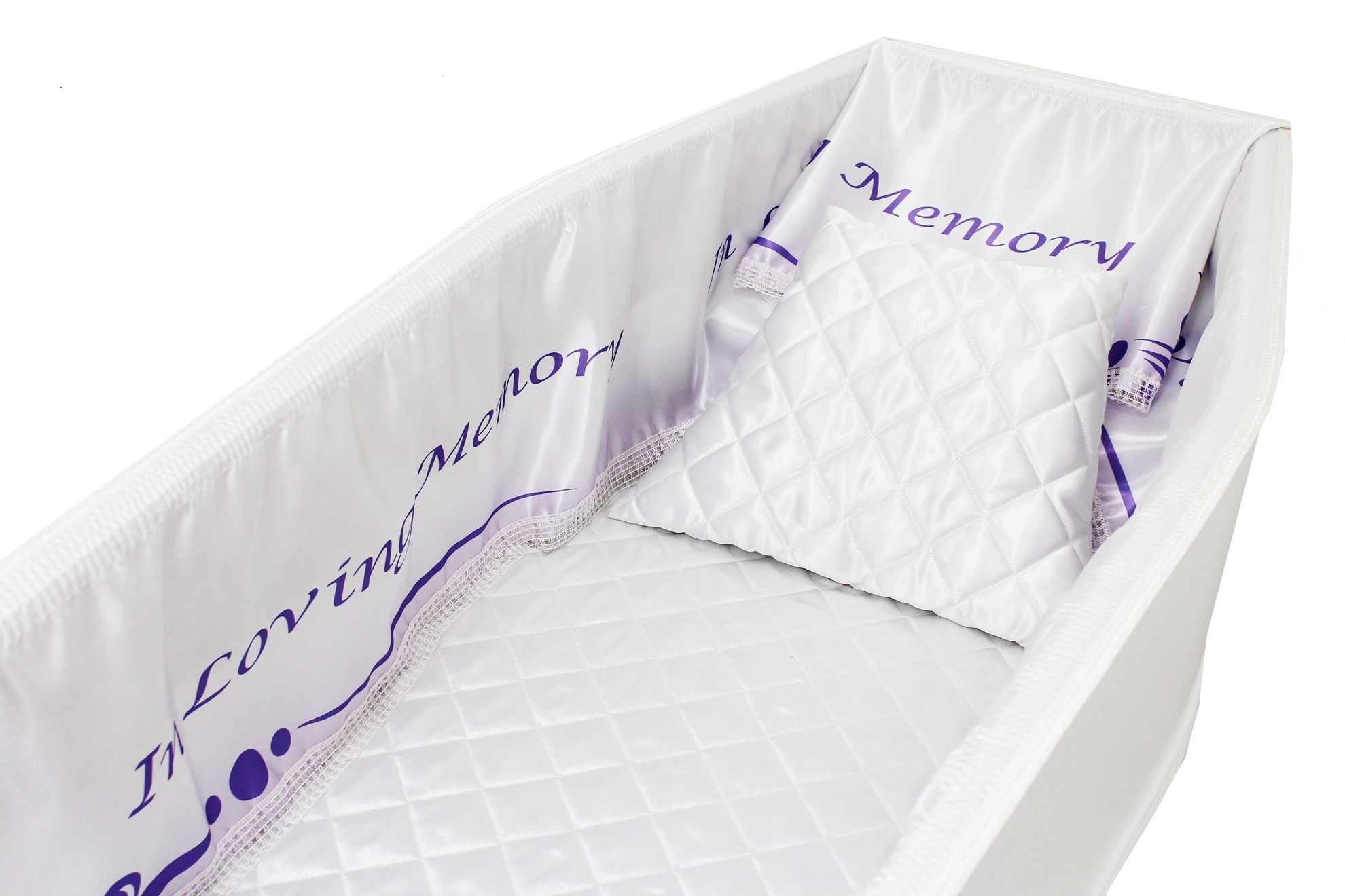 Leslie R Tipping Limited Funeral Supplies. Purple Lotus - In Loving Memory